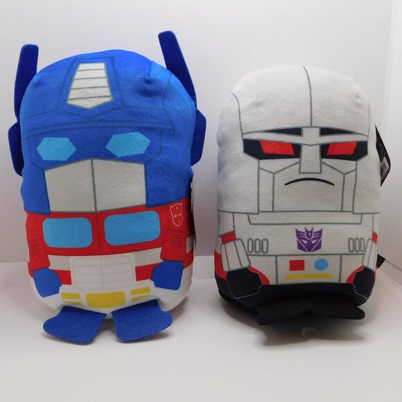 Hasbro | Toys | New Transformers Podpals Plush Optimus Prime Megatron ...